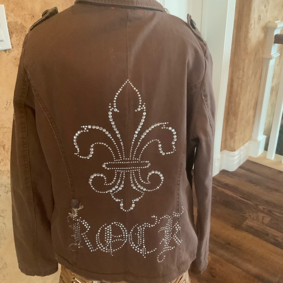 Miss Me | Jackets & Coats | Bling And Detail Describes This Cozy Jacket ...